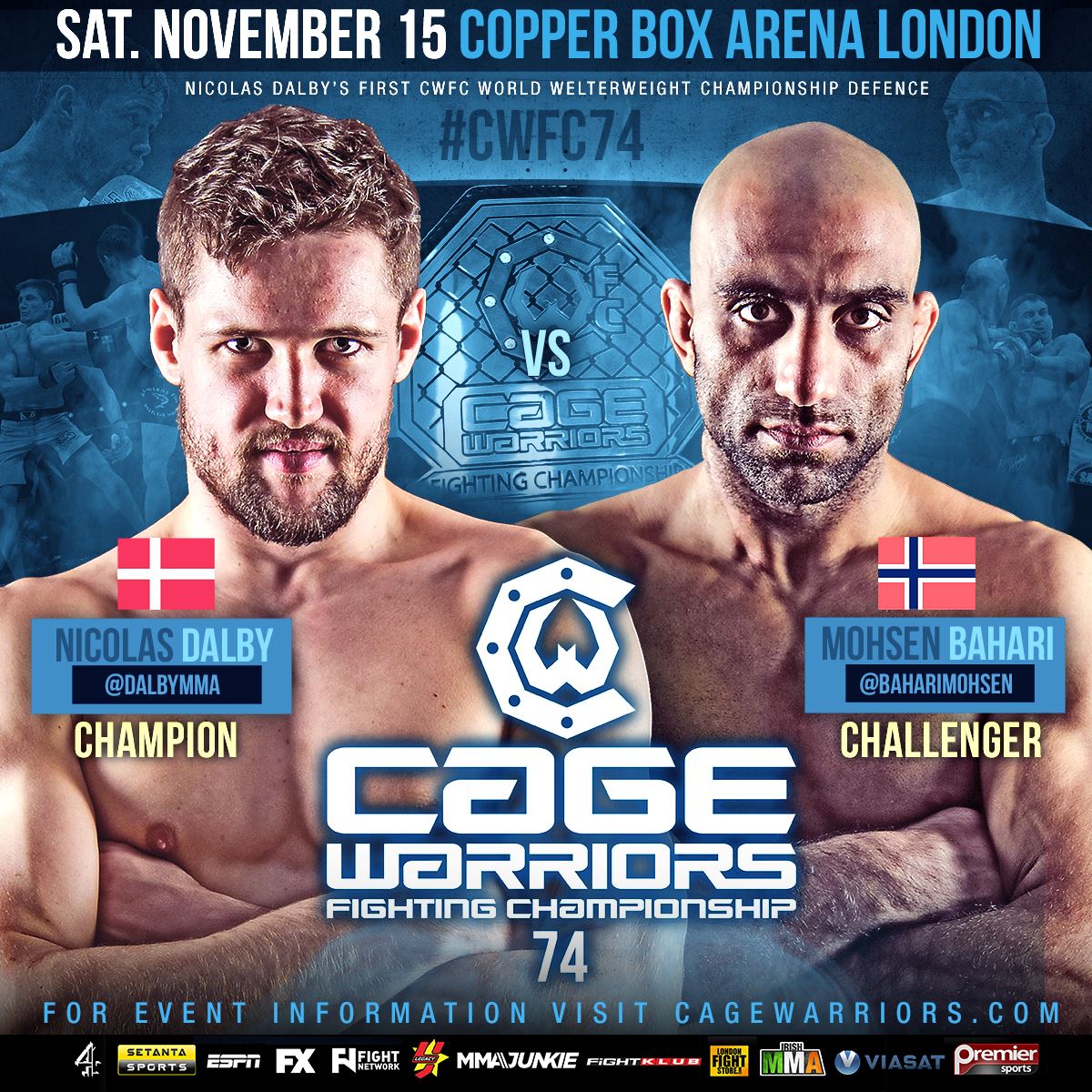 cwfc 74 - MMA Plus