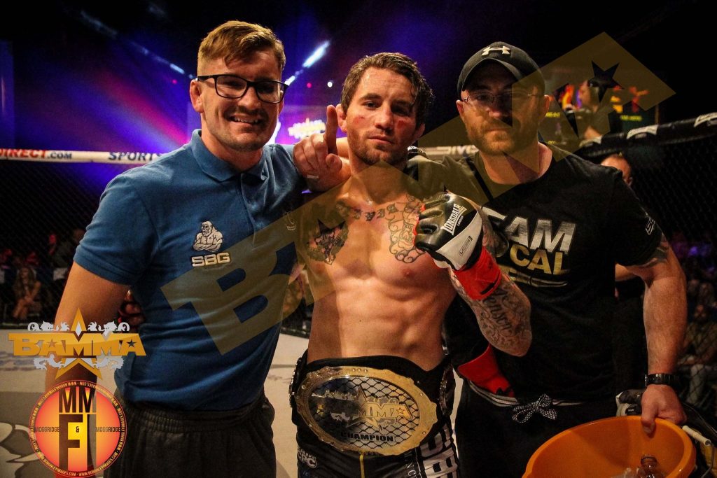 BAMMA champion Martin Stapleton joining rival promotion? - MMA Plus