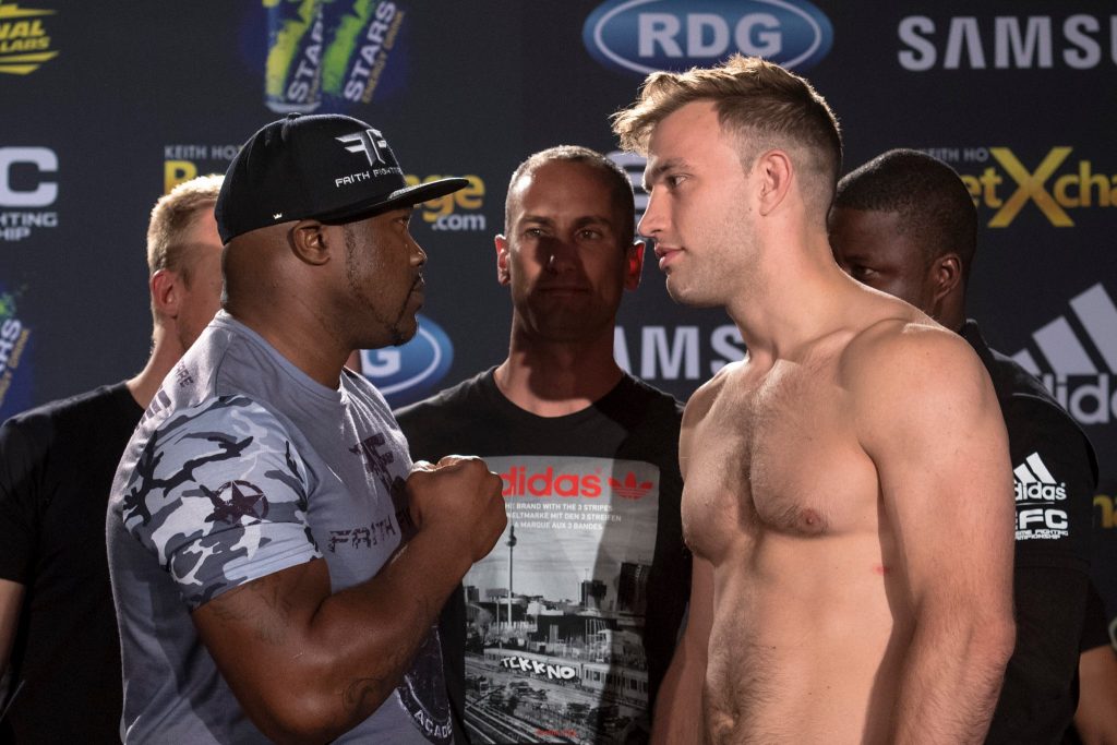 Heavyweight Stuart Austin defeats Elvis Moyo in successful EFC debut ...